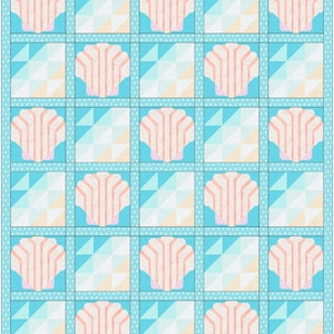 Seashell Sampler Quilt Pattern Pack - Etsy