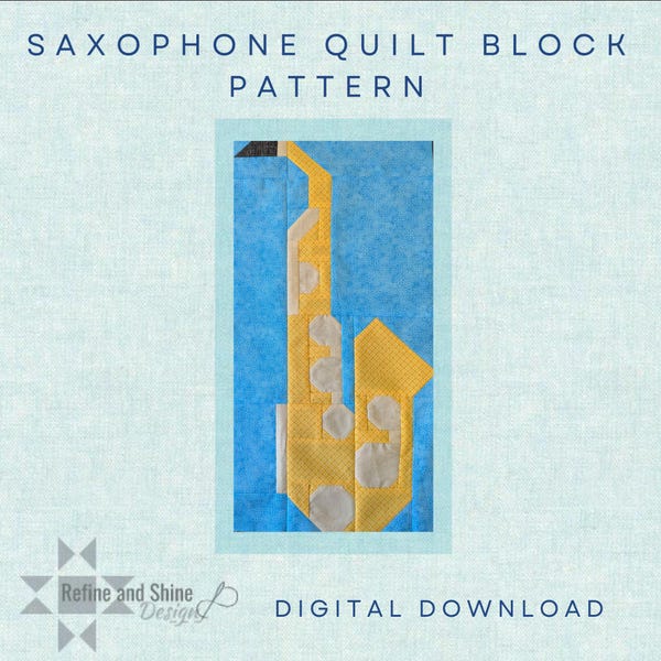Saxophone Quilts - Etsy UK