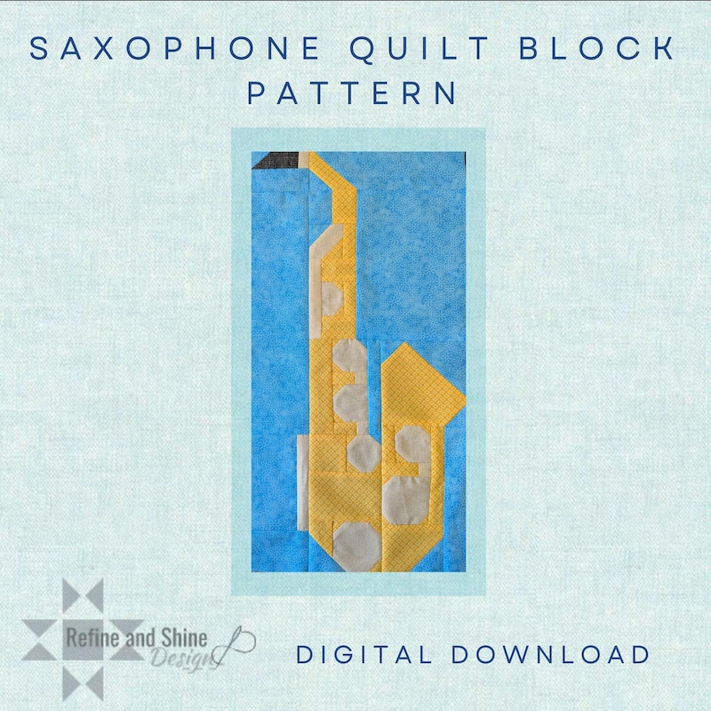 Saxophone Quilts - Etsy UK