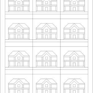 Farmhouse Quilt Block Pdf Pattern - Etsy