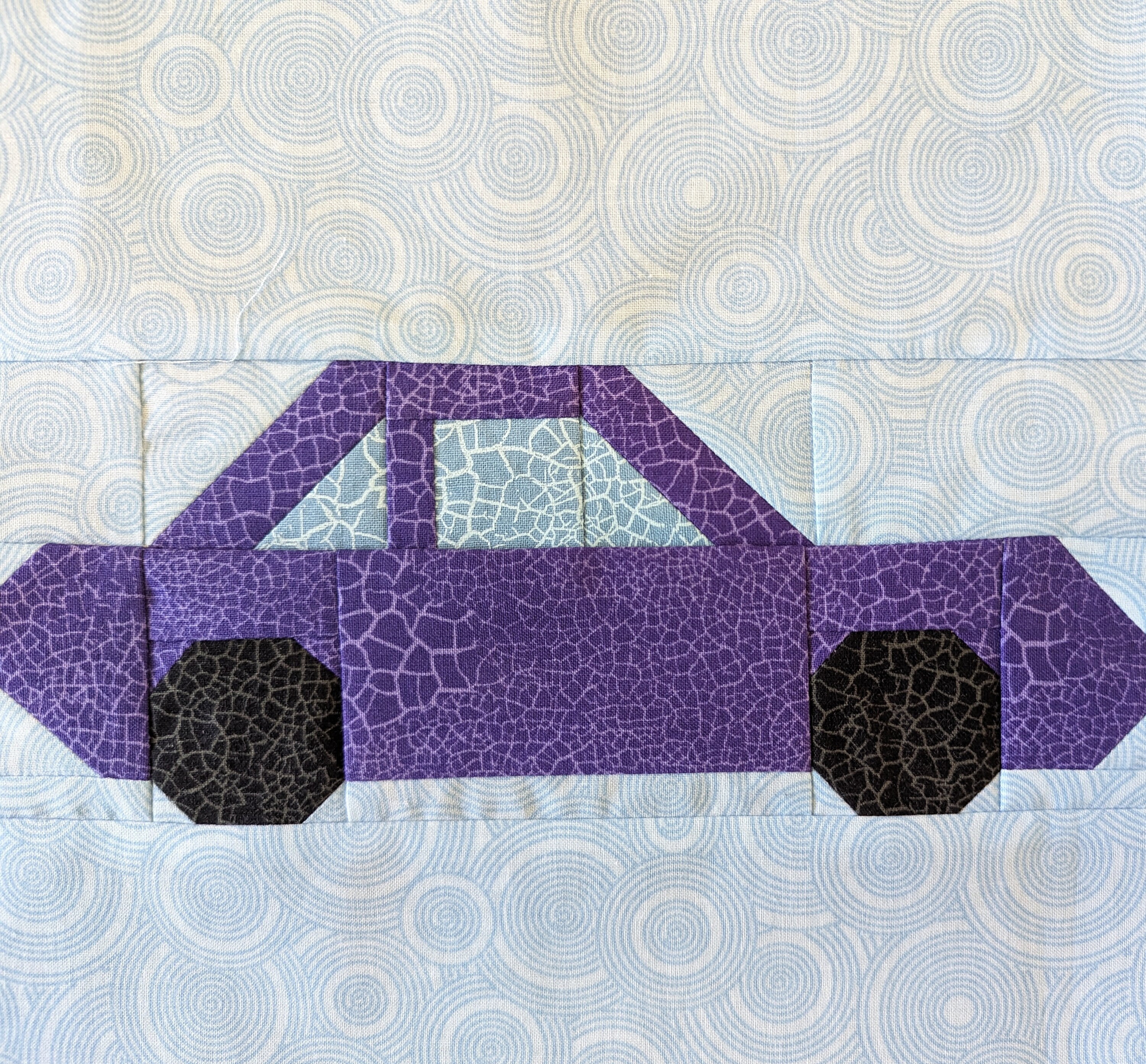 Sports Car Automobile Quilt Block Pdf Pattern - Etsy