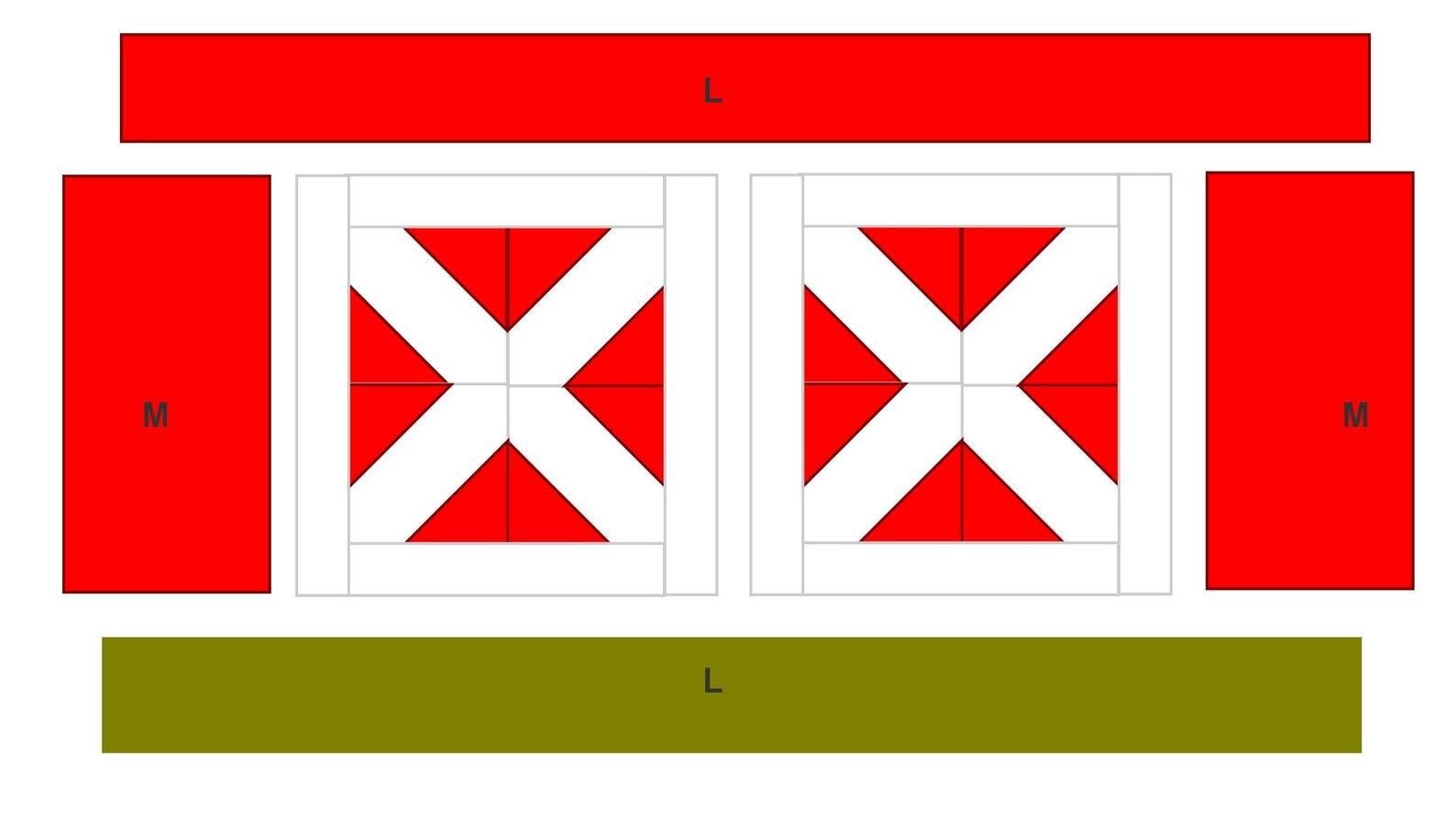 Barn Quilt Block PDF Pattern | Etsy