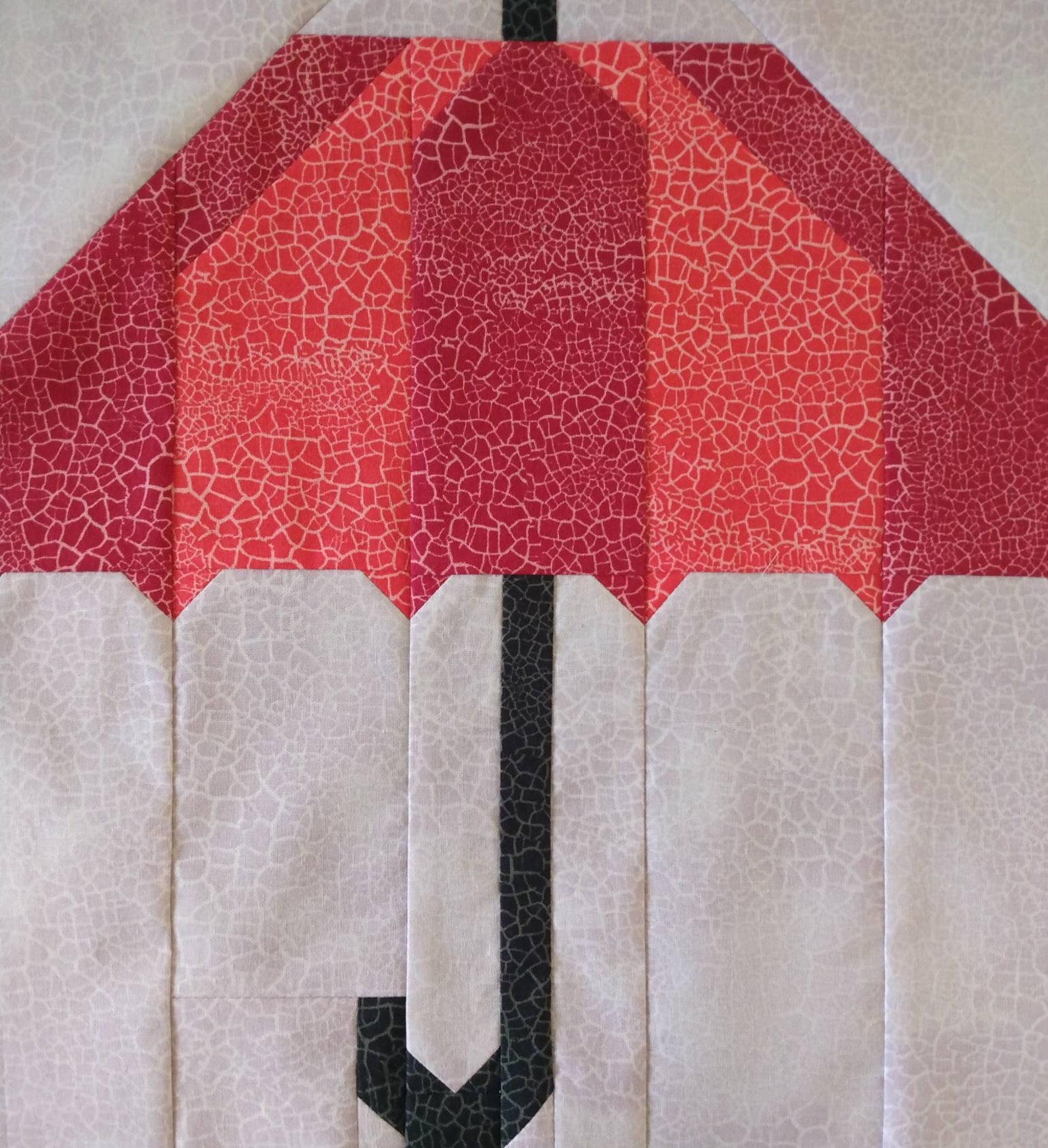 Rainy Day Umbrella Quilt Block PDF Pattern - Etsy