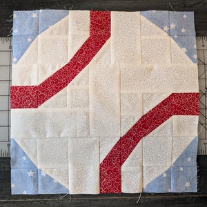 Baseball Fan Quilt Pattern Pack, Instant Download, Ball and Homerun ...