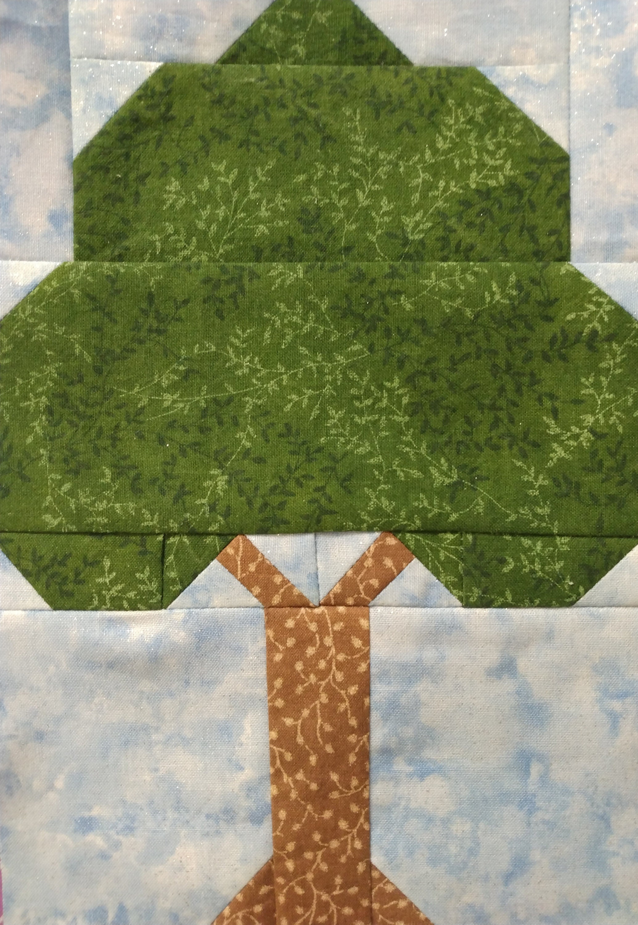 Tree Quilt Block Pdf Pattern - Etsy