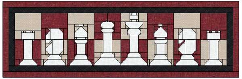Chess Set Quilt Pattern Pack Pdf - Etsy