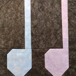 Piano and Music Note Quilt Pattern Pack - Etsy