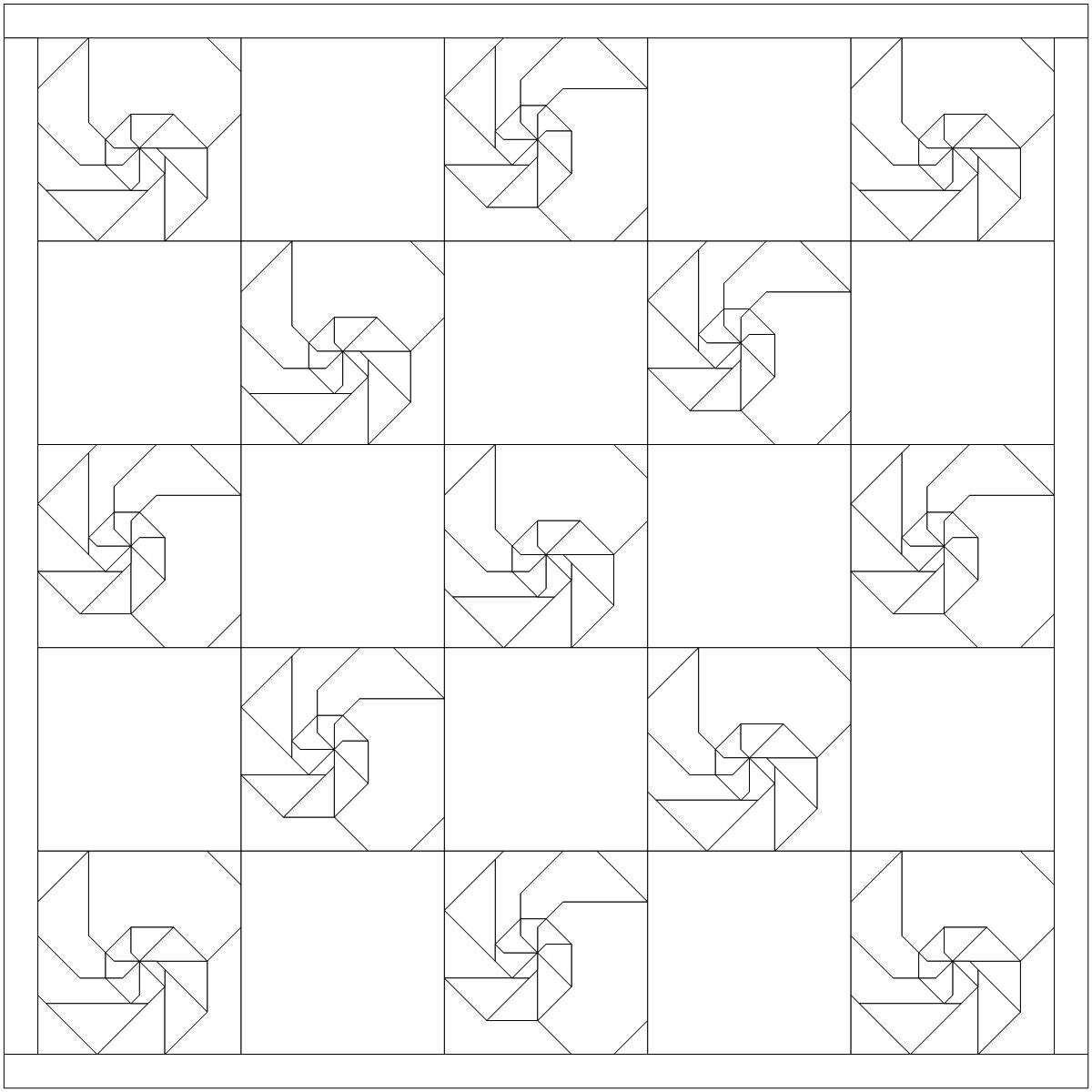 Nautilus Shell Quilt Block Pdf Pattern - Etsy