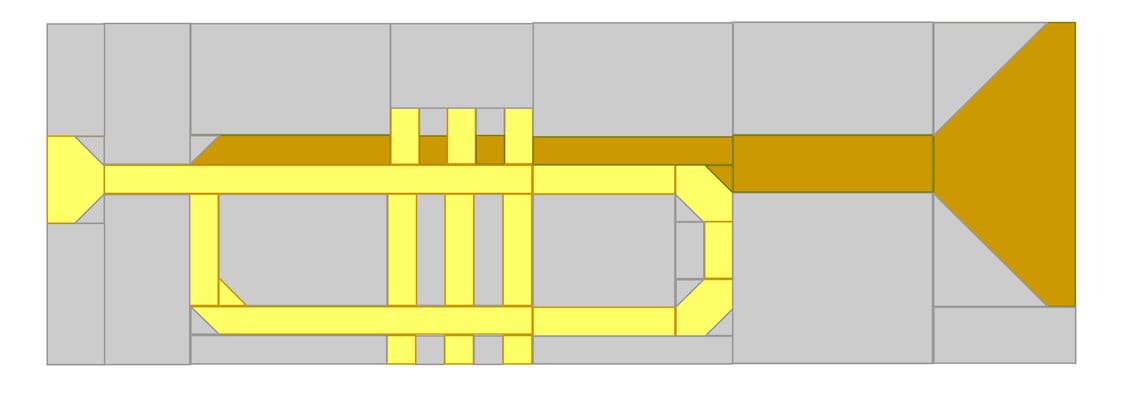 Trumpet Quilt Block PDF Pattern | Etsy