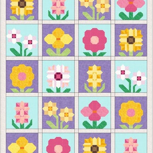 Flowerpot Quilt Pattern Pack Pdf - Etsy