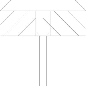 Palm Tree Ocean Quilt Block Pdf Pattern - Etsy