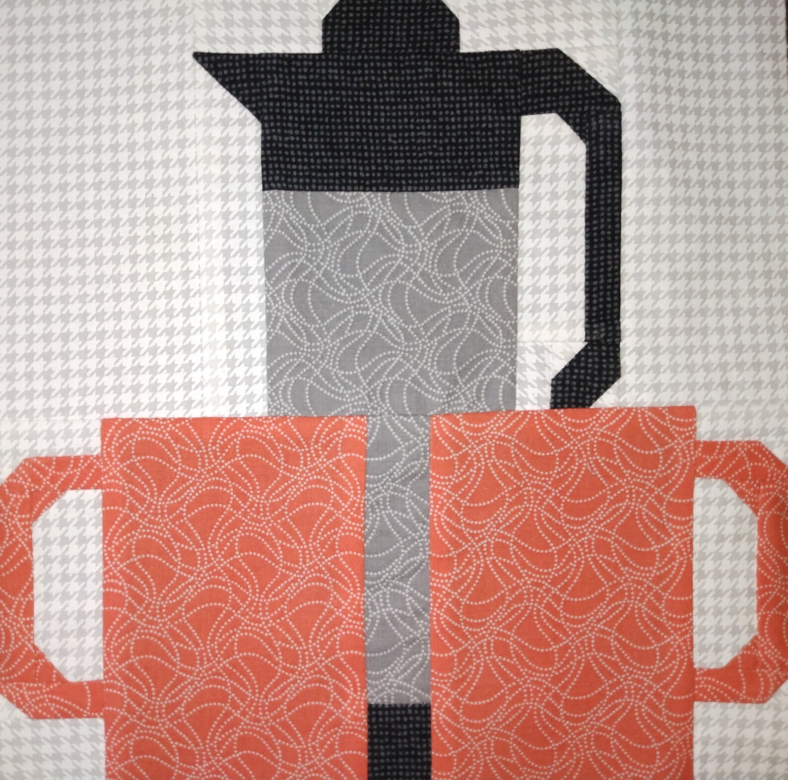 Coffee for One or Two Quilt Block PDF Pattern - Etsy