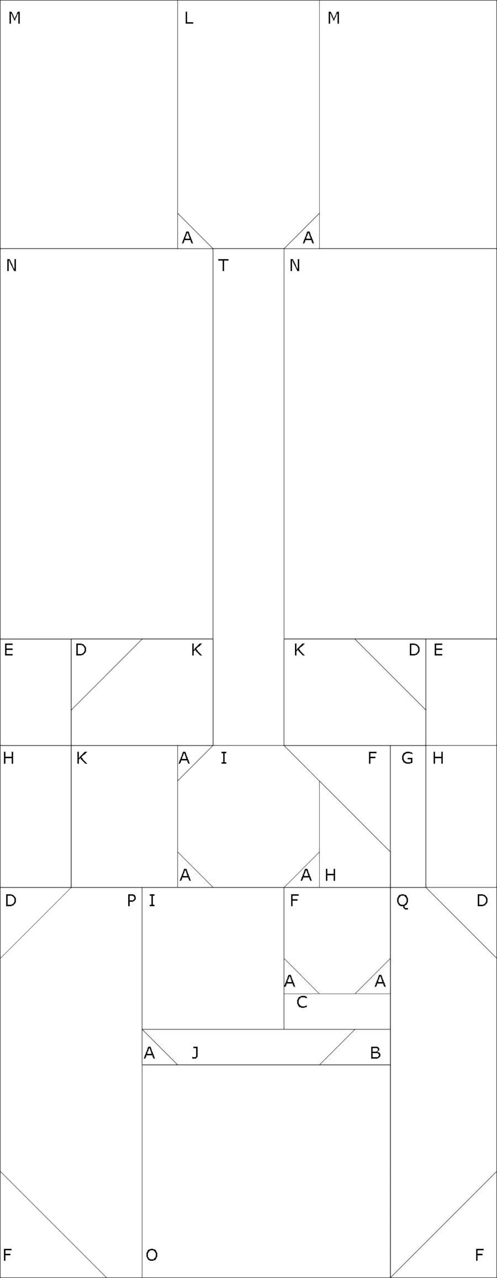 Acoustic Guitar Quilt Block PDF Pattern - Etsy Canada