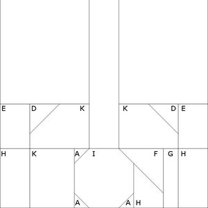 Acoustic Guitar Quilt Block PDF Pattern - Etsy