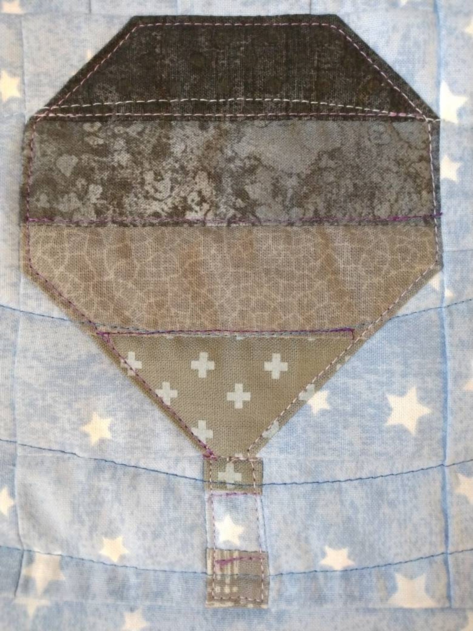 Hot Air Balloon Quilt Block PDF Pattern - Etsy