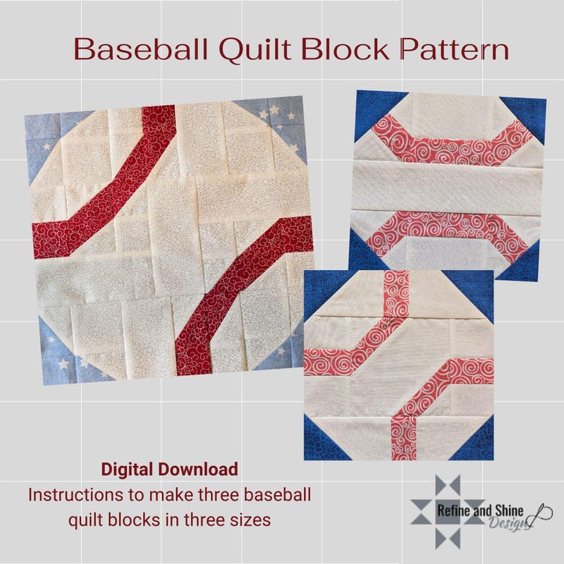 Baseball Quilt - Etsy
