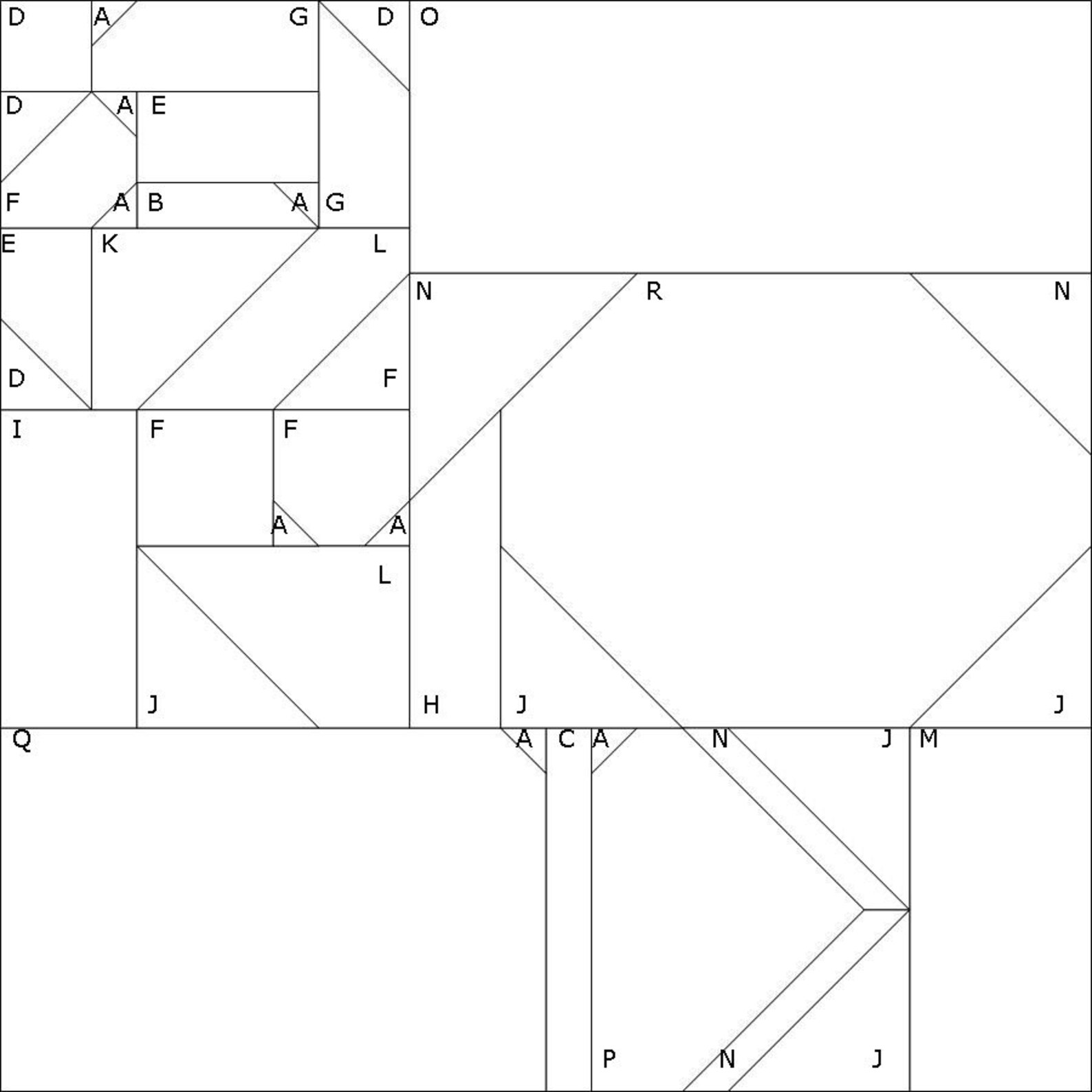 Flamingo Quilt Block Pdf Pattern - Etsy