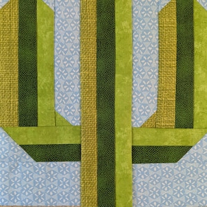 Desert Saguaro Cactus Quilt Block Pdf Pattern - Etsy