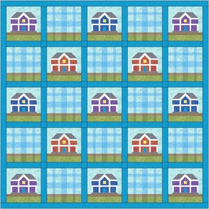 Farmhouse Quilt Block Pdf Pattern - Etsy