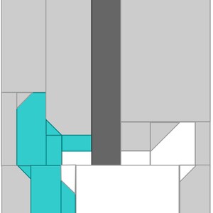 Electric Guitar Quilt Block PDF Pattern | Etsy