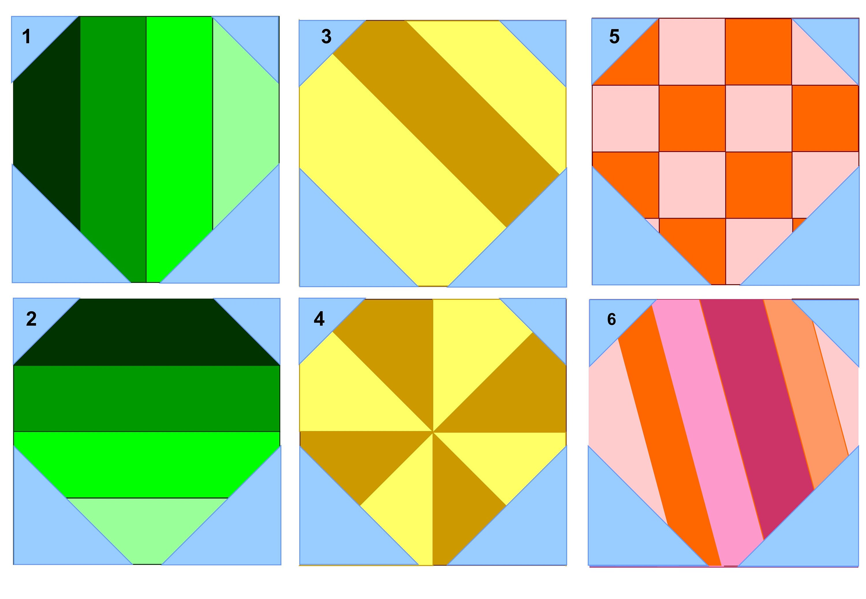 Hot Air Balloon Quilt Block PDF Pattern | Etsy