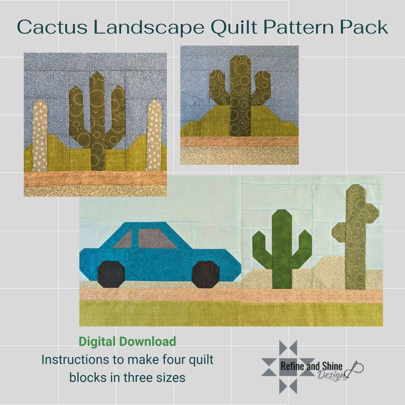 Landscape Quilt Patterns - Etsy