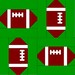 Football Quilt Block PDF Pattern - Etsy