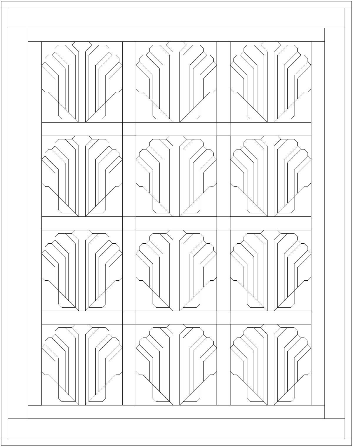 Scallop Shell Quilt Block Pdf Pattern - Etsy