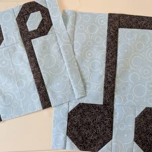 Music Note Quilt Block Pdf Pattern - Etsy