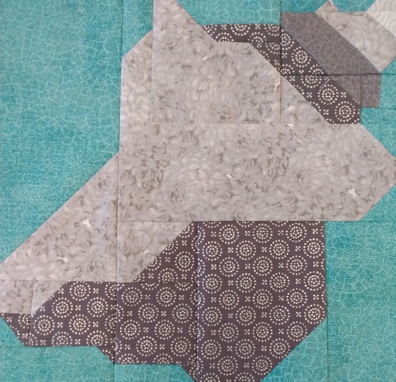 Conch Shell Quilt Block Pdf Pattern - Etsy