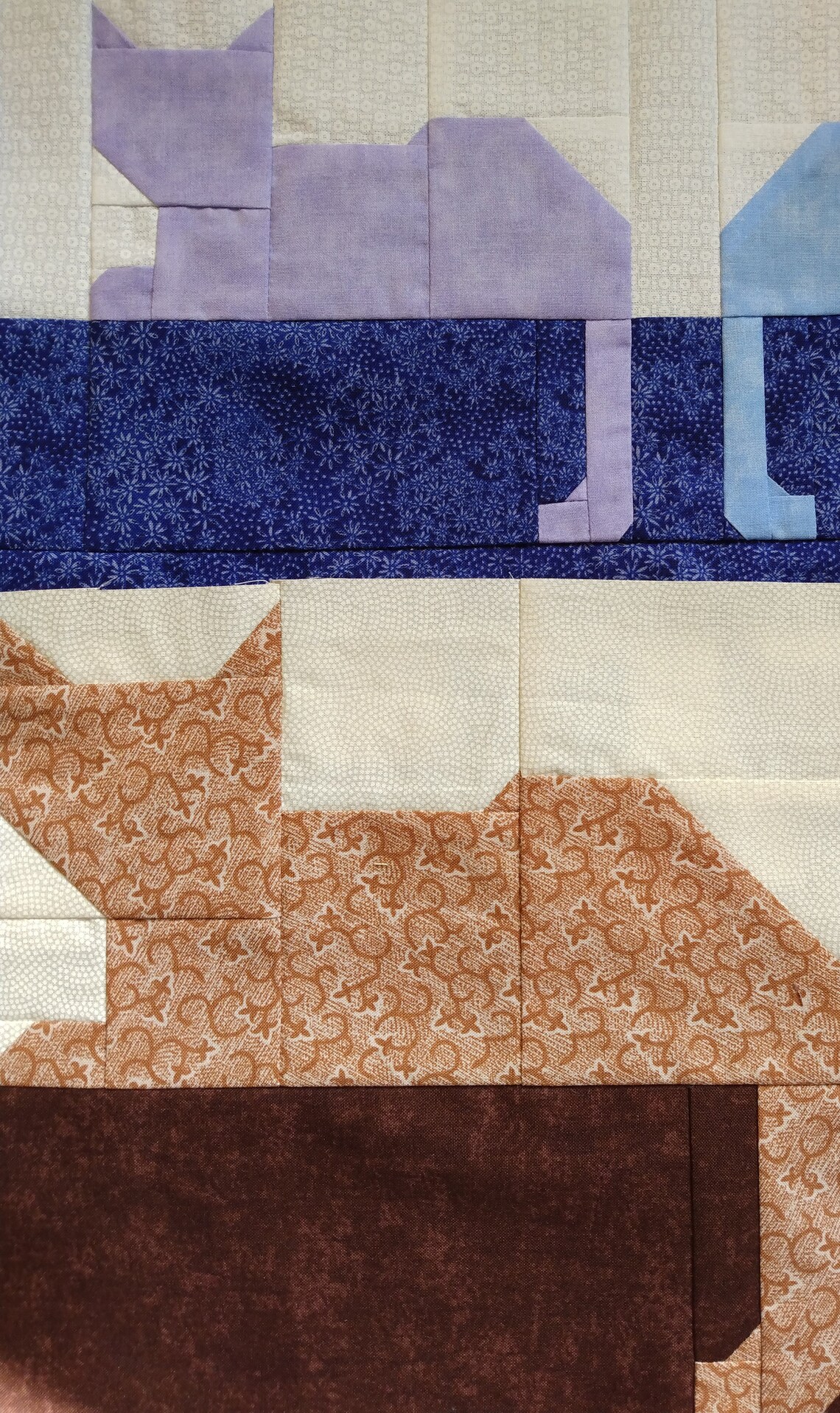 Cat Quilt Block PDF Pattern - Etsy