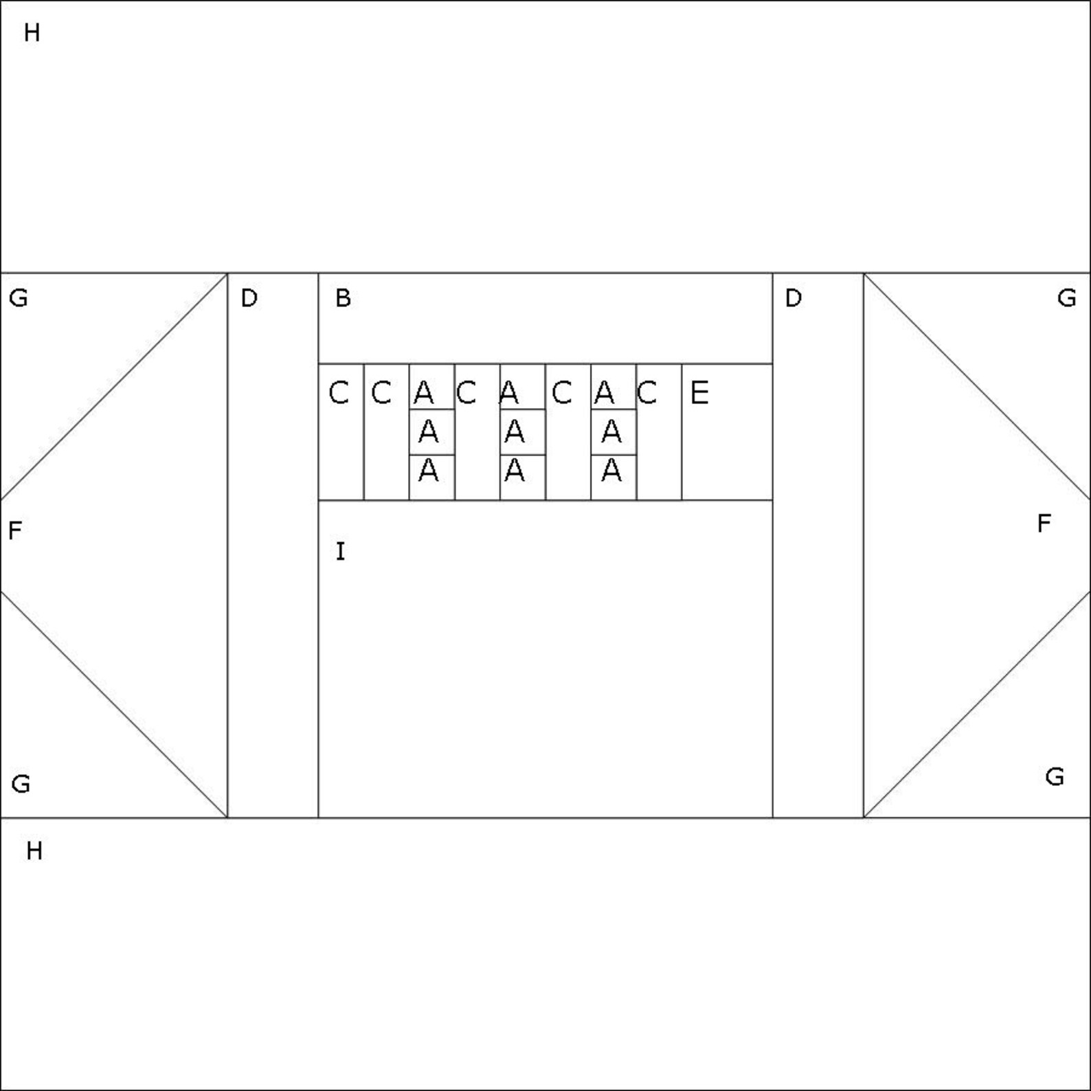 Football Quilt Block PDF Pattern - Etsy