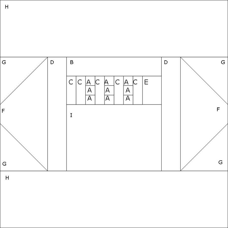 Football Quilt Block PDF Pattern - Etsy