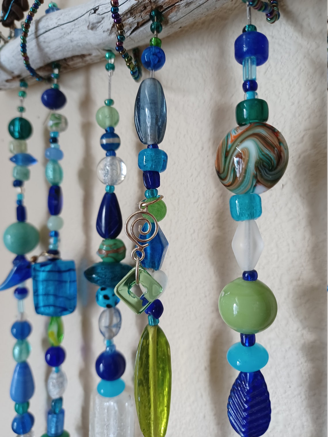 Ocean Waves Inspired Sun Catcher, Wall Hanging - Etsy