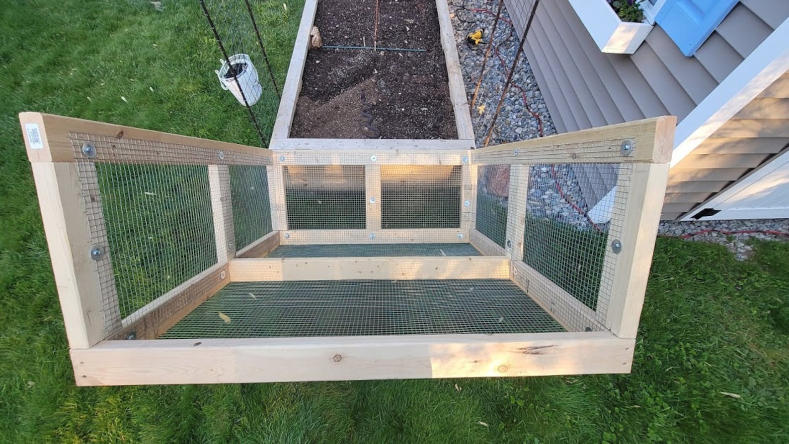 Double Clamshell Raised Garden Bed Plans - DOWNLOADABLE FILE - Etsy