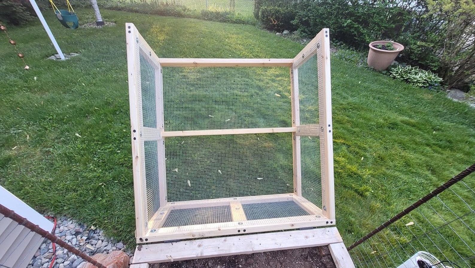 Double Clamshell Raised Garden Bed Plans - DOWNLOADABLE FILE - Etsy