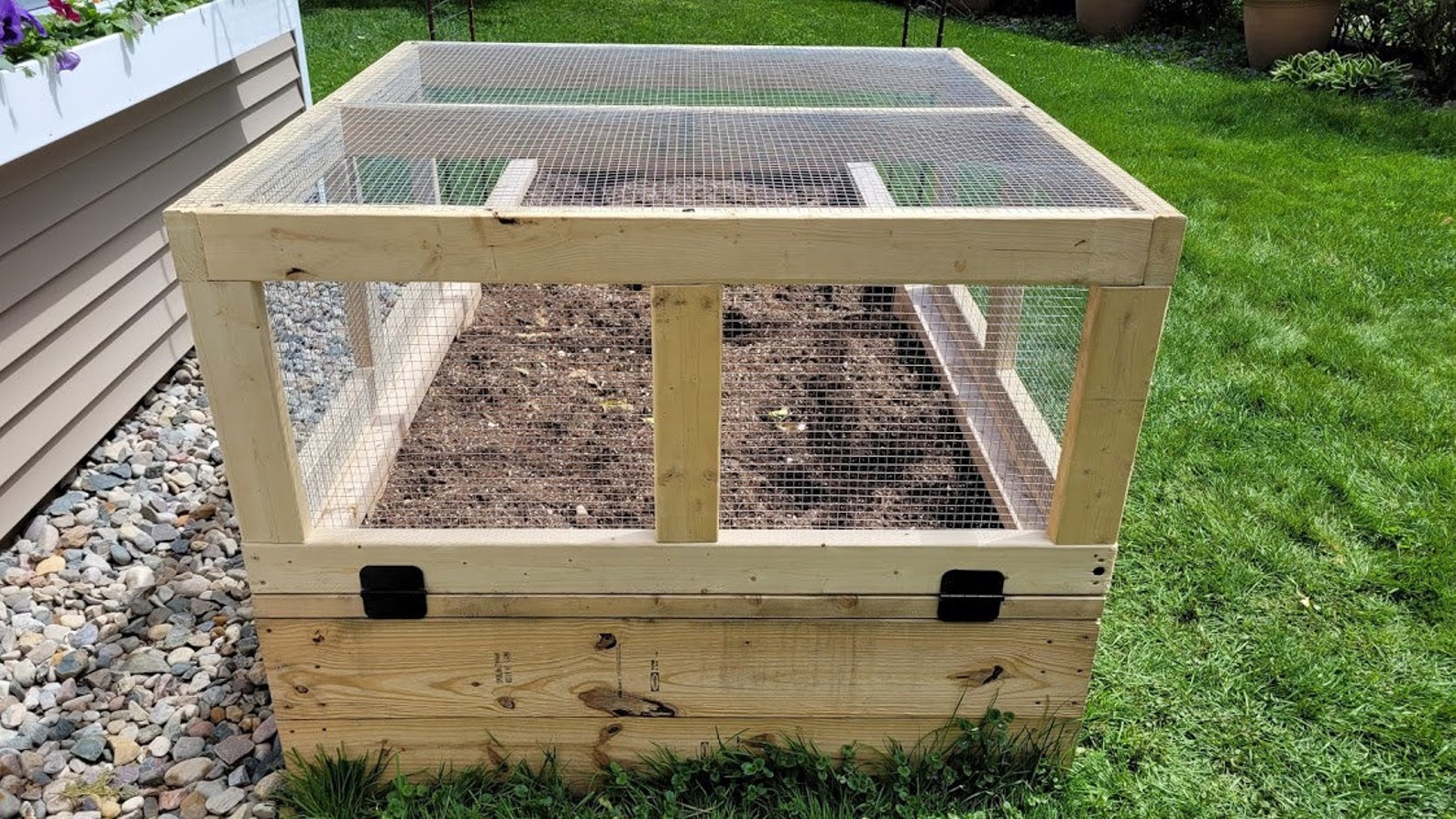 Double Clamshell Raised Garden Bed Plans - DOWNLOADABLE FILE - Etsy