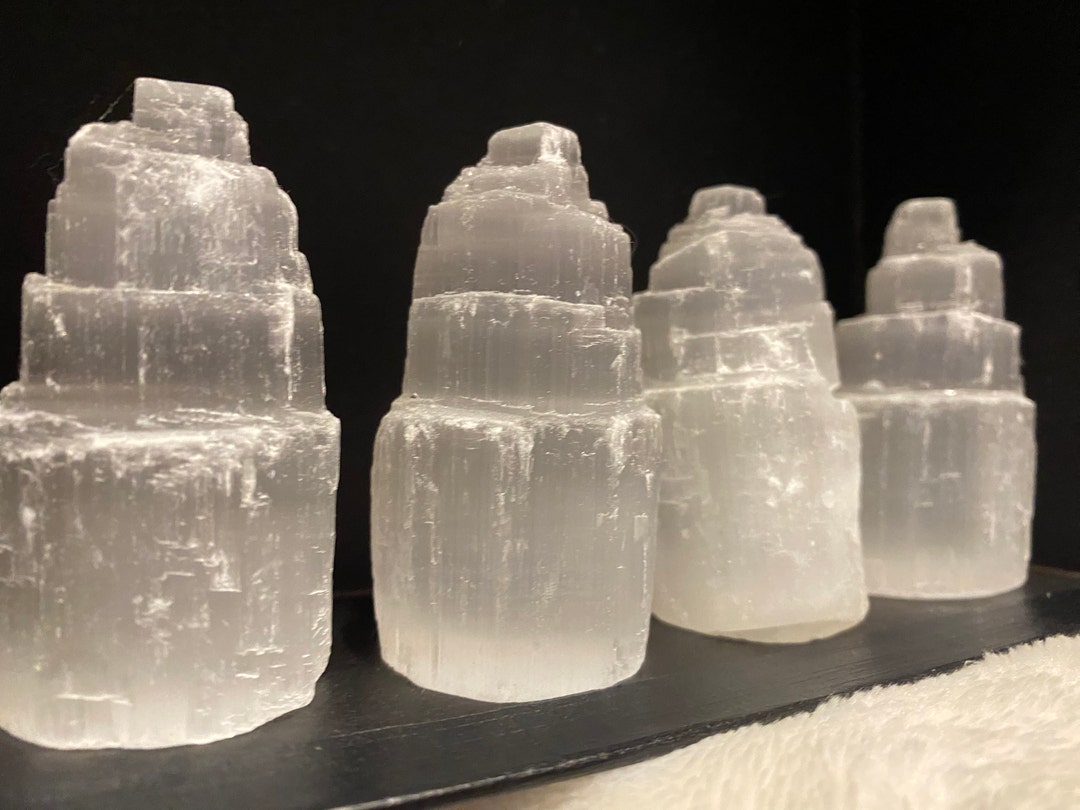 Selenite Tower - Etsy
