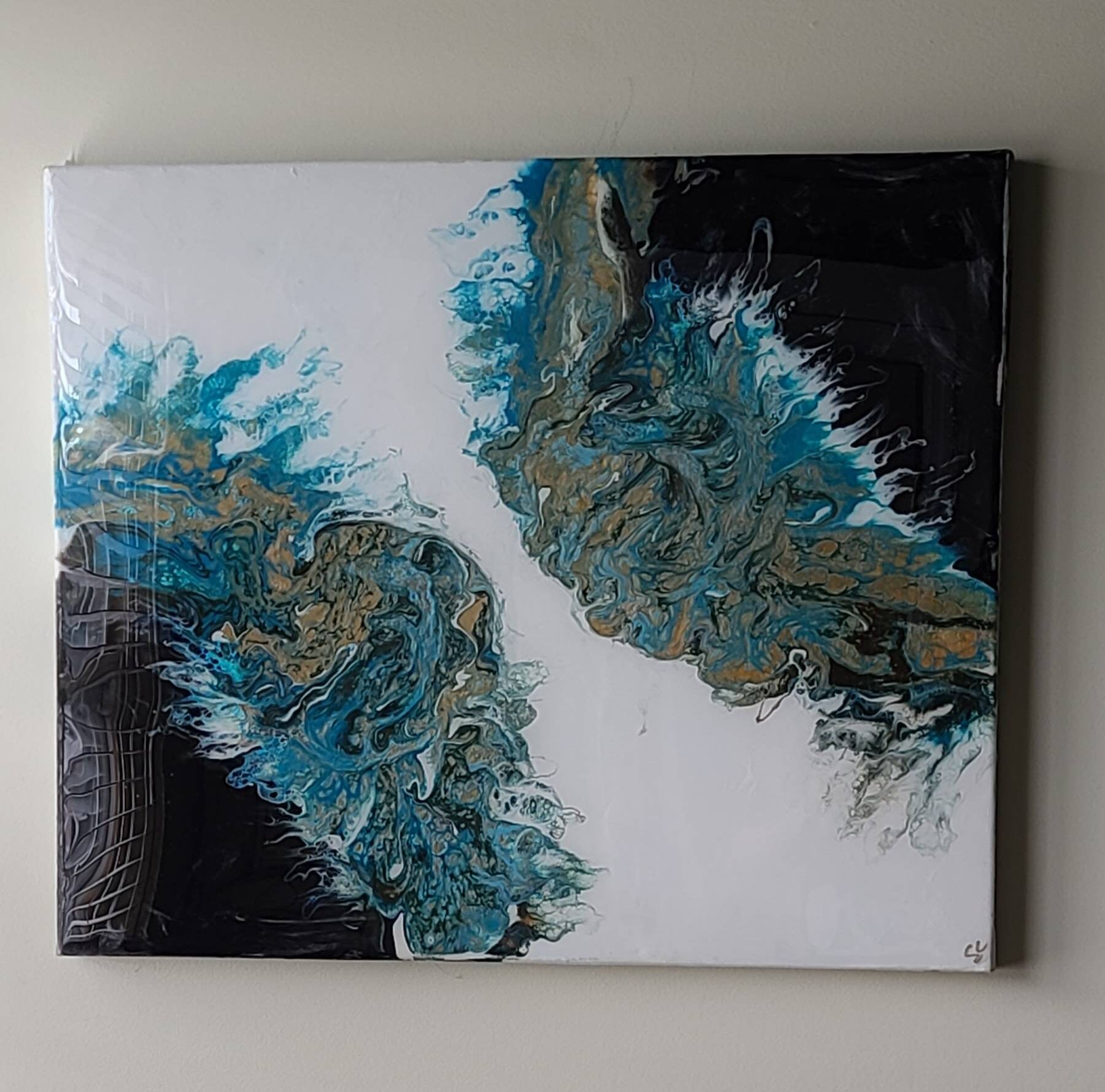 Acrylic Flow Artist, Acrylic Flow Art, Art for Walls, Perfect Gift ...