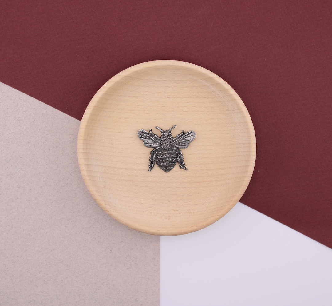 Bee Gift- Bumble Bee Trinket Dish- Bee Jewellery Dish - Bee Ring Dish ...