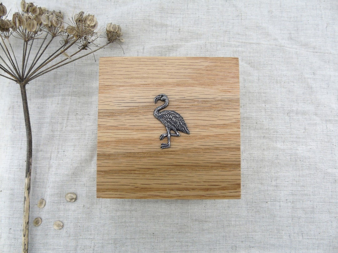 Flamingo Wooden Box - Flamingo Jewellery Box - Flamingo Trinket Box ...