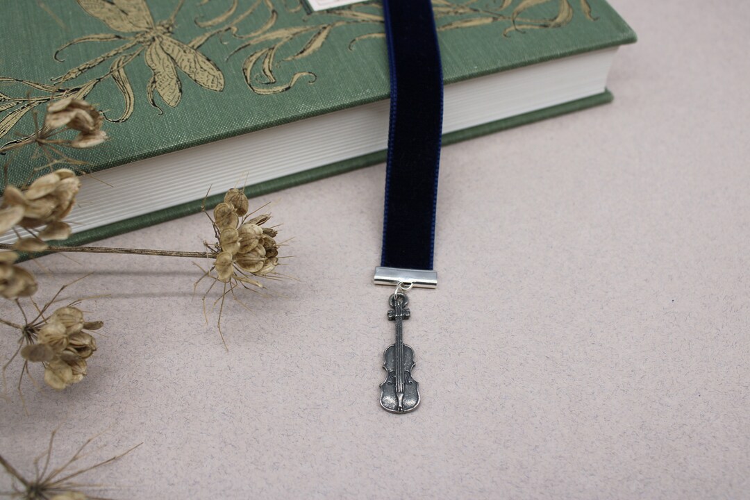 Violin Bookmark - Violin Lover Bookmark - Fiddle Player Gift - Unique ...