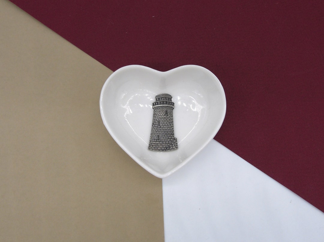 Lighthouse Gift -lighthouse Trinket Dish - Jewellery Dish - Ring Dish ...
