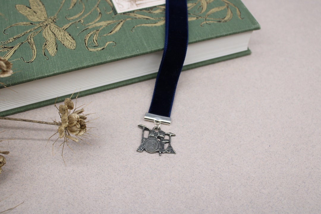 Drums Bookmark - Drum Lover Bookmark - Music Gift - Drummer Gift ...