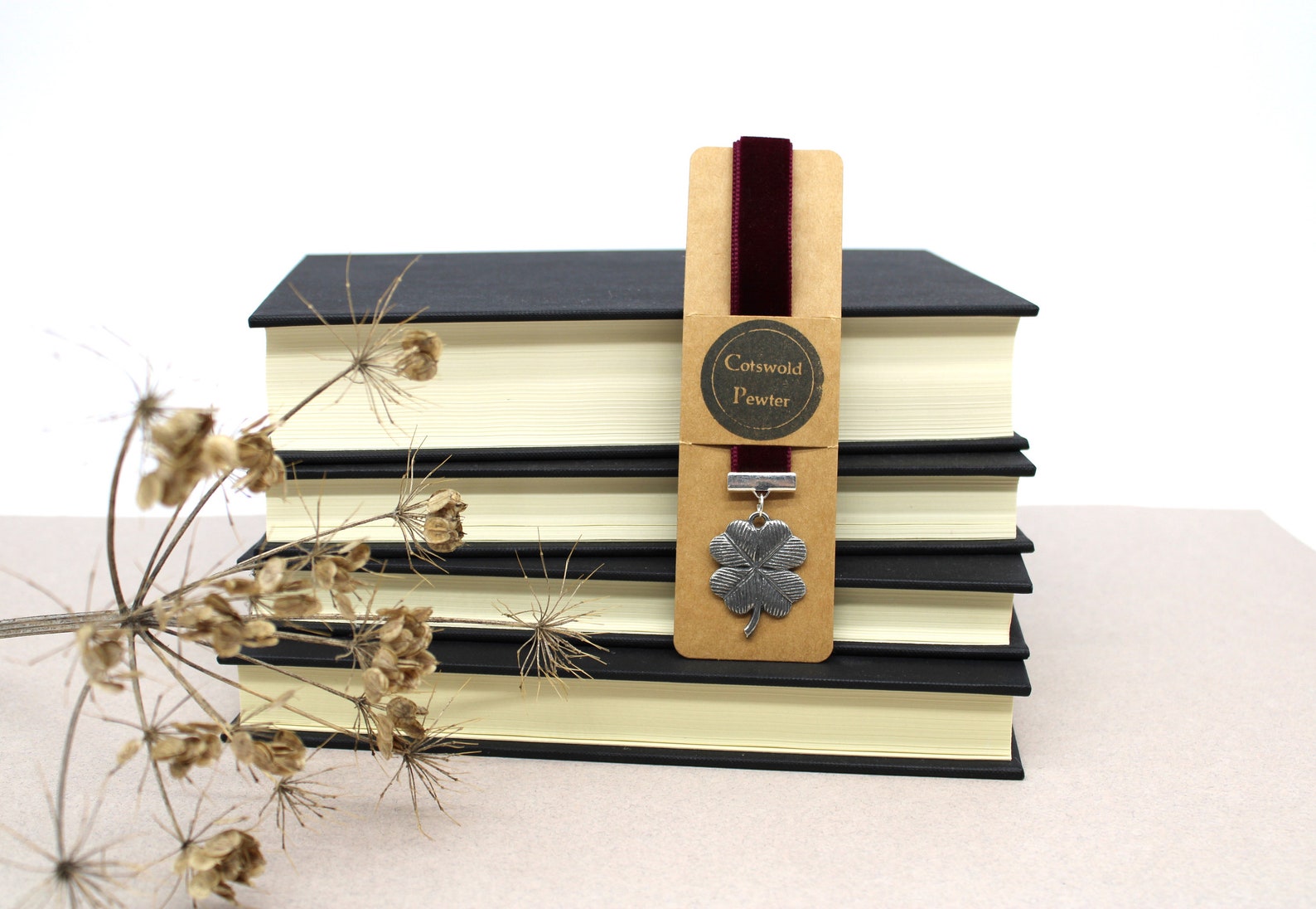 Clover Bookmark - Four Leaf Clover Bookmark - Clover Gift - Good Luck ...