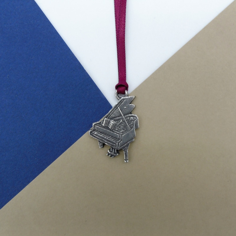 Pewter Music Ornament - Etsy UK
