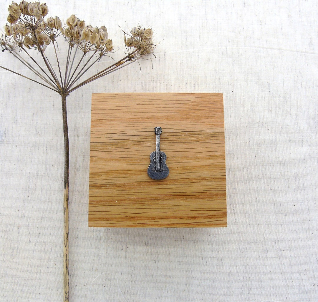 Acoustic Guitar Gift - Guitar Wooden Box - Guitar Trinket Box- Guitar ...