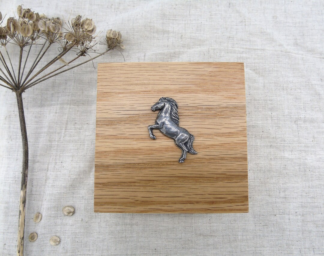 Horse Wooden Box - Horse Jewellery Box - Horse Trinket Box - Horse Gift ...