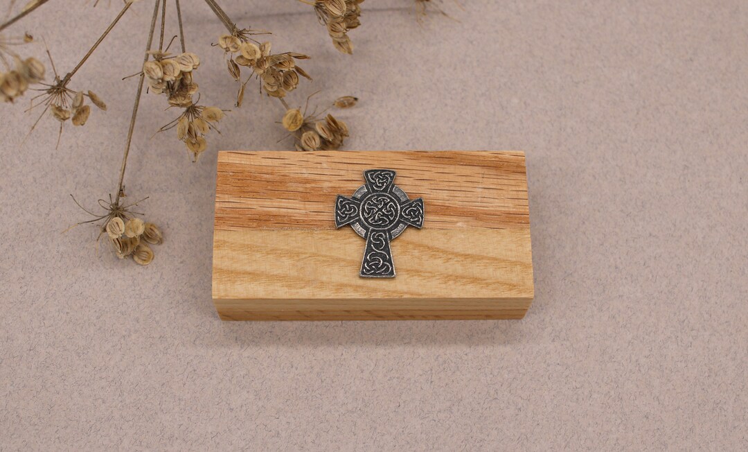 Celtic Cross Box - Celtic Ring Box - Celtic Art Earring Box Gift ...