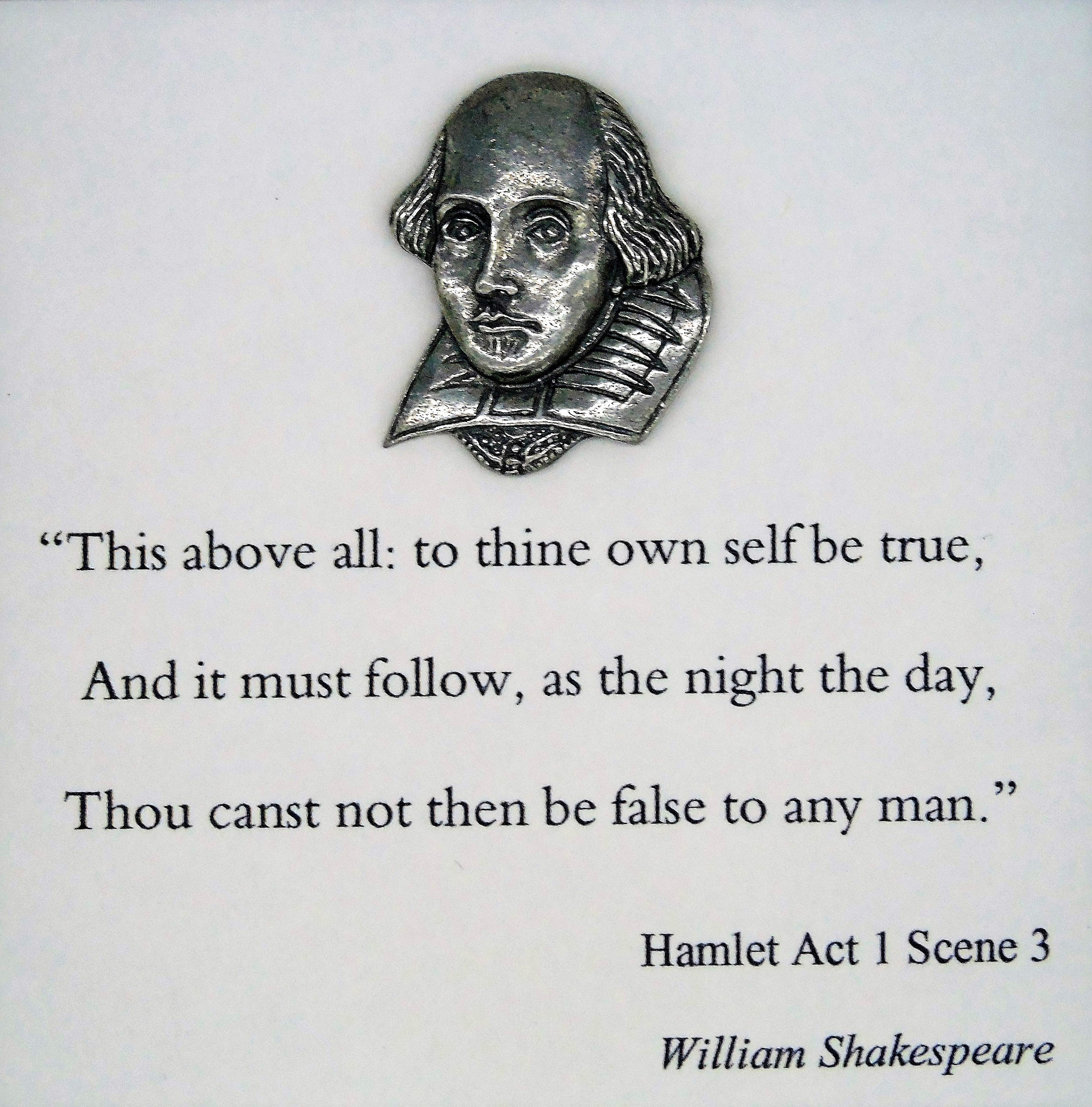 Hamlet Loyalty Quotes Shakespeare Quotes Poster – The Poster Point